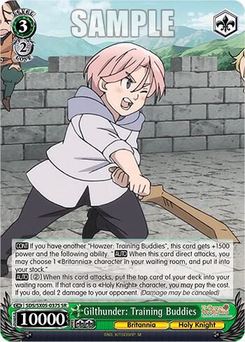 Gilthunder: Training Buddies (SR) - The Seven Deadly Sins: Revival of ...