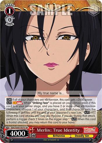 Merlin: True Identity (SR) - The Seven Deadly Sins: Revival of The ...