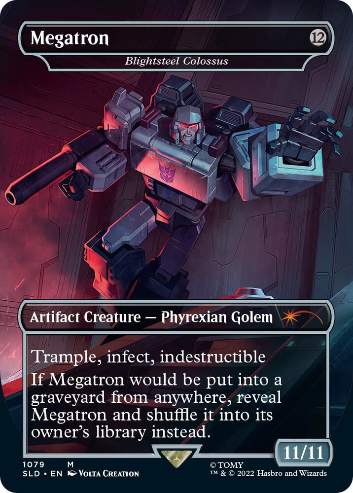 Megatron - Blightsteel Colossus - Secret Lair Drop Series - Magic: The ...