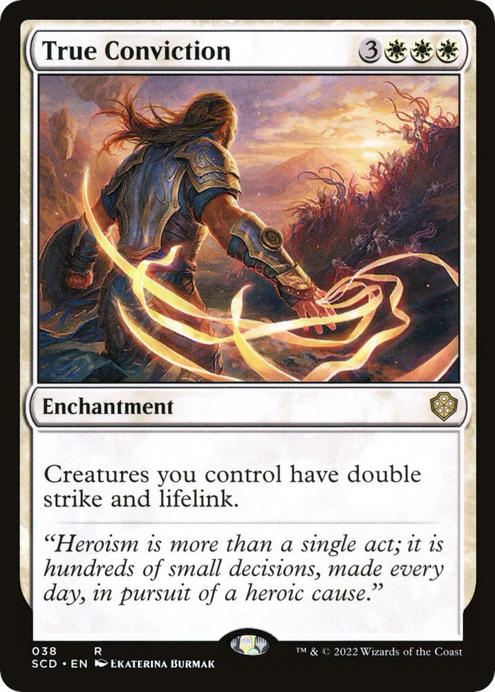True Conviction - Starter Commander Decks - Magic: The Gathering ...