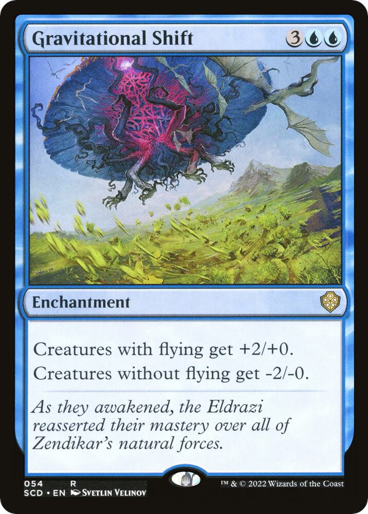 Gravitational Shift - Starter Commander Decks - Magic: The Gathering ...