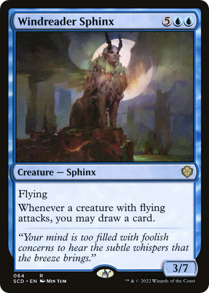 Windreader Sphinx - Starter Commander Decks - Magic: The Gathering ...