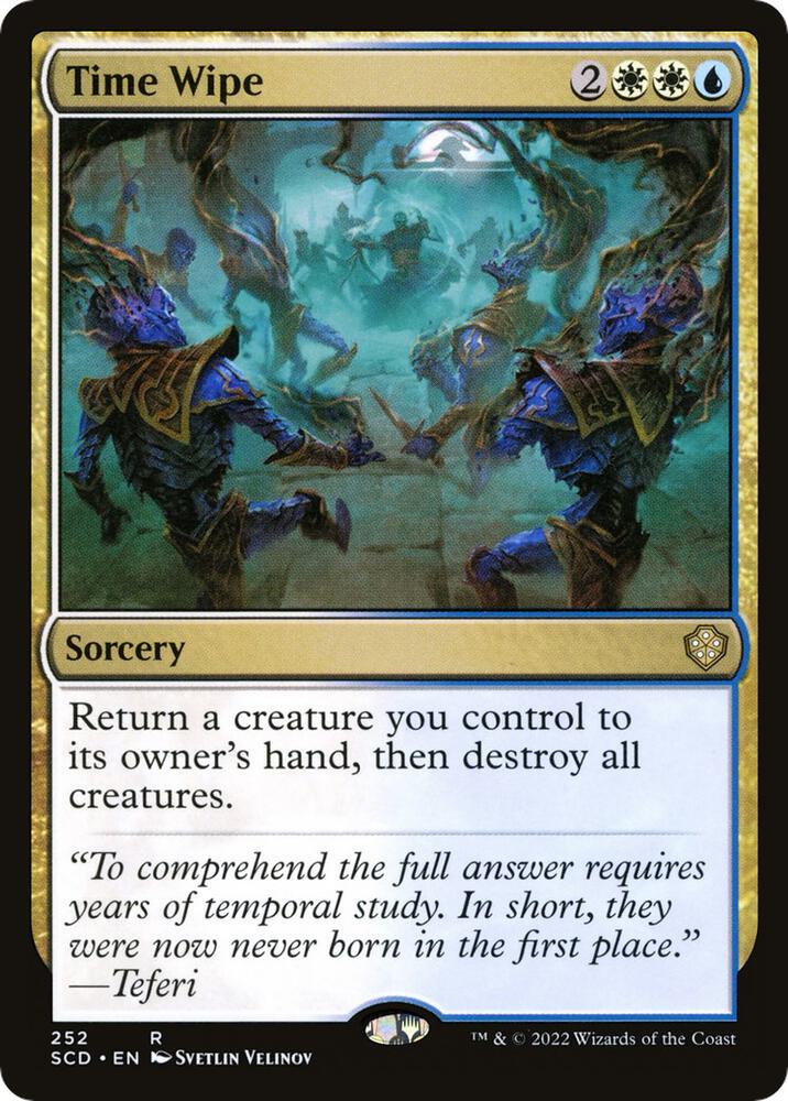 Time Wipe - Starter Commander Decks - Magic: The Gathering - TCGplayer.com