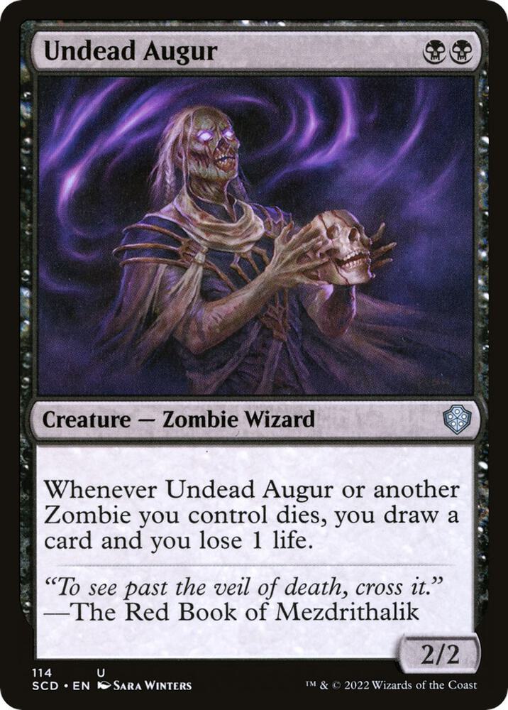 Undead Augur - Starter Commander Decks - Magic: The Gathering ...
