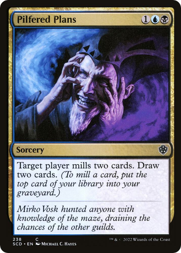 Pilfered Plans - Starter Commander Decks - Magic: The Gathering ...