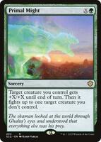 Primal Might - Starter Commander Decks - Magic: The Gathering ...