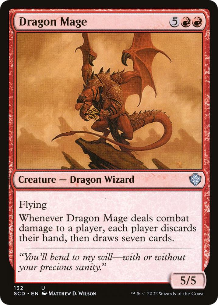 Dragon Mage - Starter Commander Decks - Magic: The Gathering ...