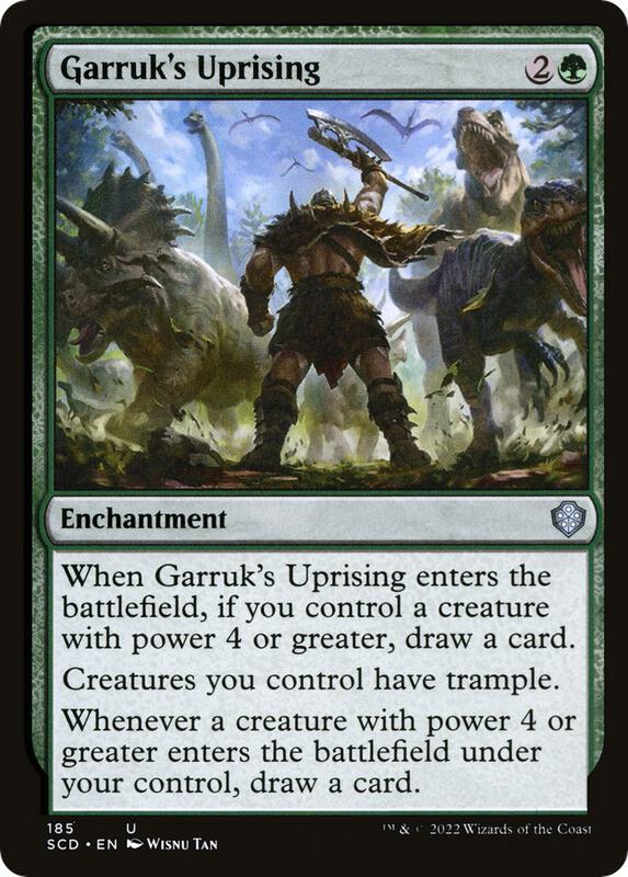 Garruk's Uprising - Starter Commander Decks - Magic: The Gathering ...
