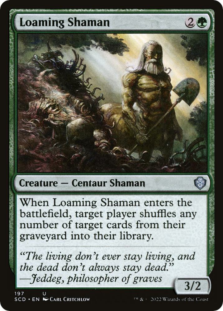 Loaming Shaman - Starter Commander Decks - Magic: The Gathering ...
