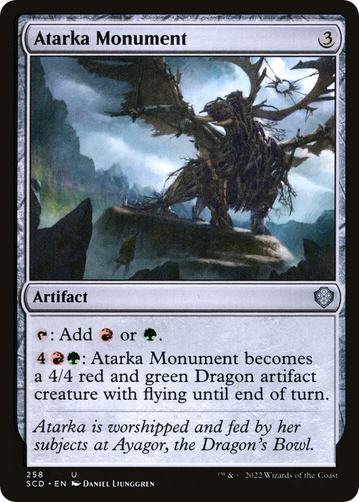Atarka Monument - Starter Commander Decks - Magic: The Gathering ...