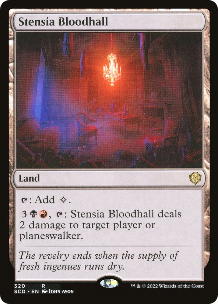 Stensia Bloodhall - Starter Commander Decks - Magic: The Gathering ...