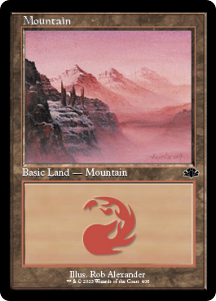 Mountain (408) (Retro Frame) - Dominaria Remastered - Magic: The Gathering - TCGplayer.com