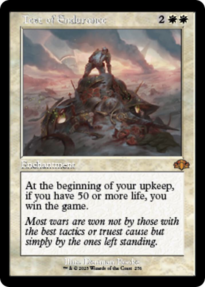 Test of Endurance (Retro Frame) - Dominaria Remastered - Magic: The ...