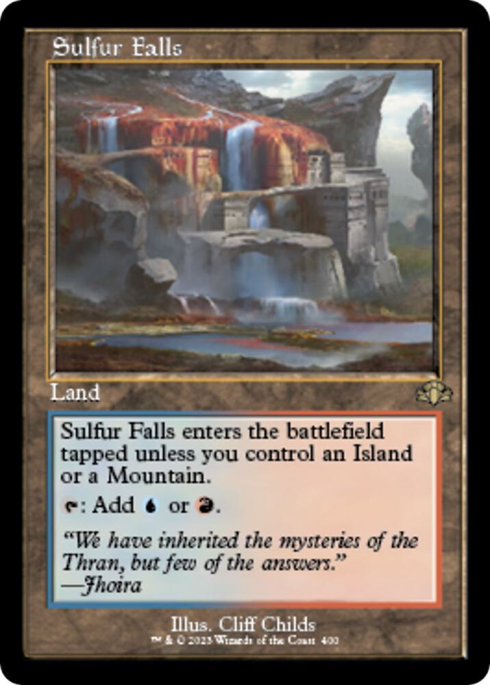 Sulfur Falls (Retro Frame) - Dominaria Remastered - Magic: The Gathering - TCGplayer.com