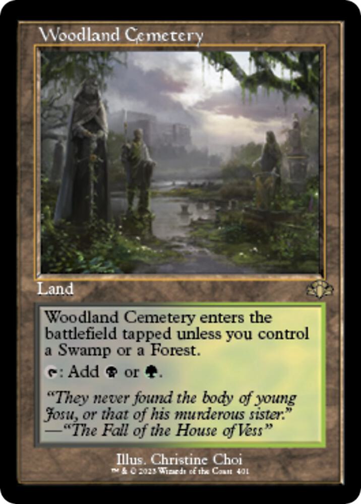 Woodland Cemetery (Retro Frame) - Dominaria Remastered - Magic: The Gathering - TCGplayer.com