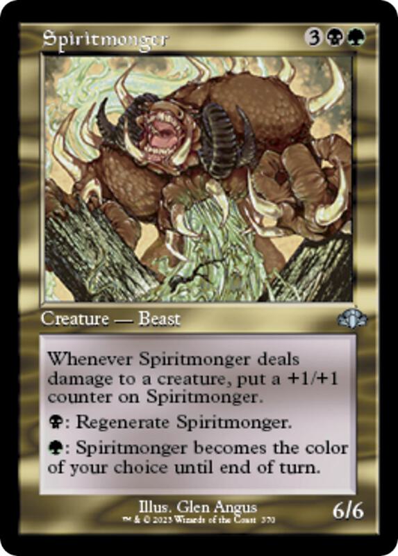 Spiritmonger (Retro Frame) - Dominaria Remastered - Magic: The ...