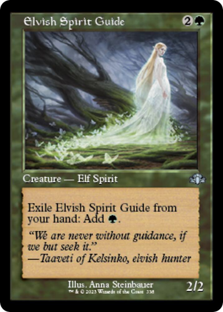Elvish Spirit Guide (Retro Frame) - Dominaria Remastered - Magic: The ...