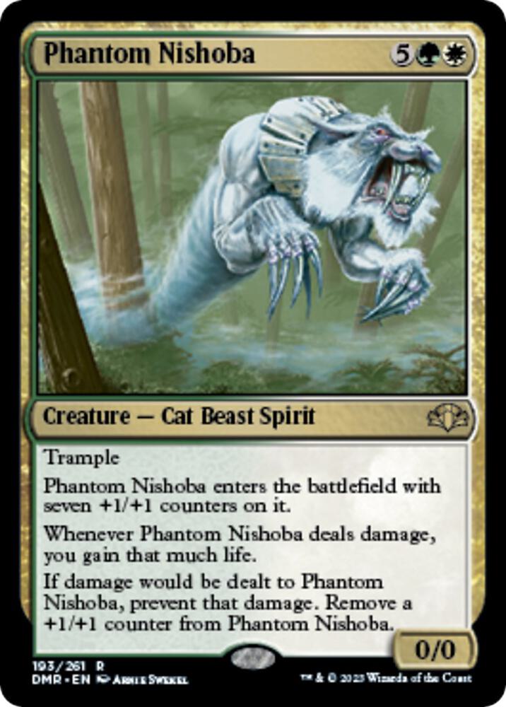 Phantom Nishoba - Dominaria Remastered - Magic: The Gathering ...
