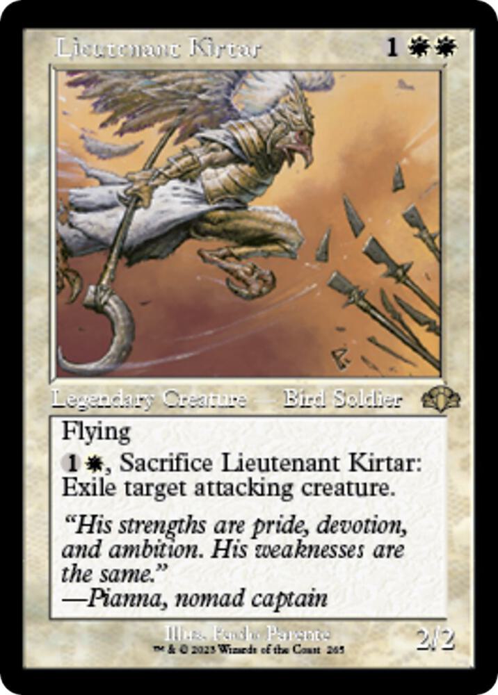 Lieutenant Kirtar (Retro Frame) - Dominaria Remastered - Magic: The Gathering - TCGplayer.com
