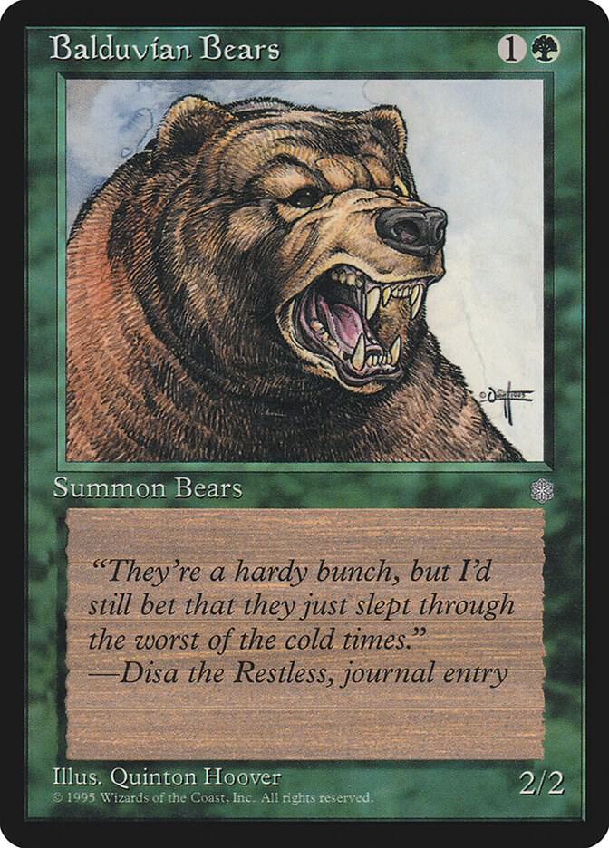 Bearscape - Secret Lair Drop Series - Magic: The Gathering