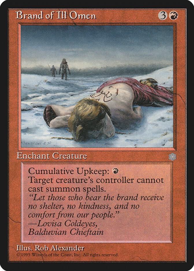 Glacial Crevasses - Ice Age - Magic: The Gathering