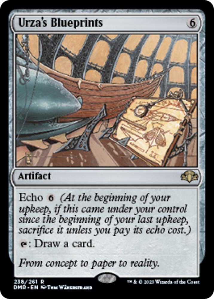 Urza's Blueprints - Dominaria Remastered - Magic: The Gathering ...