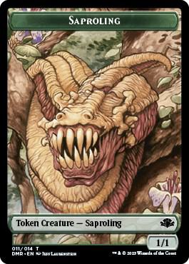 Saproling Token - Dominaria Remastered - Magic: The Gathering ...