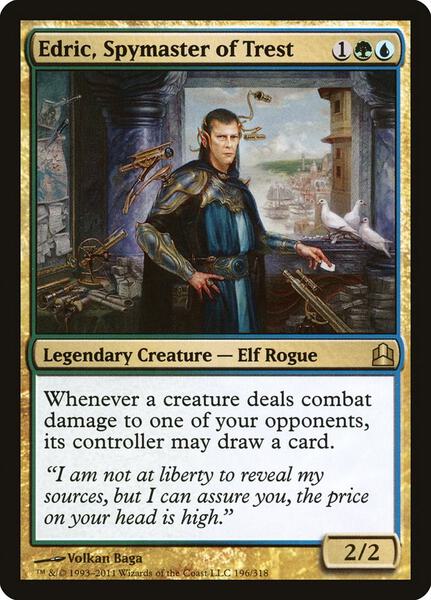 Edric, Spymaster of Trest - Commander - Magic: The Gathering ...