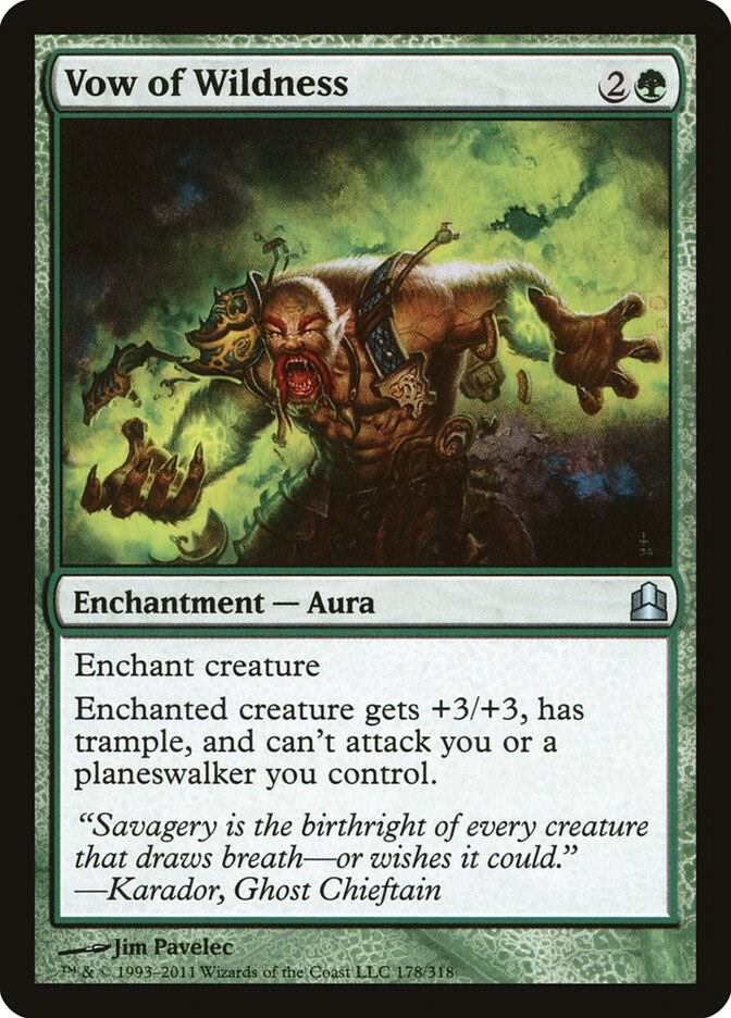 Vow of Wildness - Commander - Magic: The Gathering - TCGplayer.com