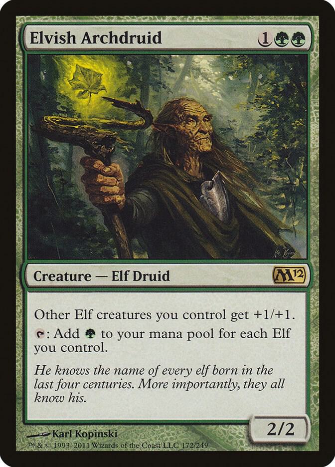 Elvish Archdruid - Magic 2012 (M12) - Magic: The Gathering - TCGplayer.com