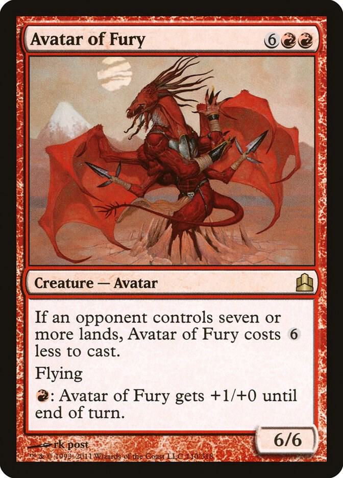 Avatar of Fury - Commander - Magic: The Gathering - TCGplayer.com