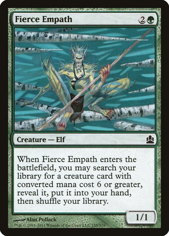 Fierce Empath - Commander - Magic: The Gathering - TCGplayer.com