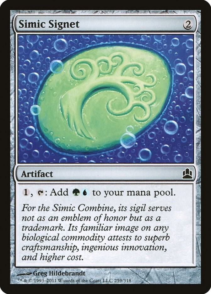 Simic Signet - Commander - Magic: The Gathering - TCGplayer.com