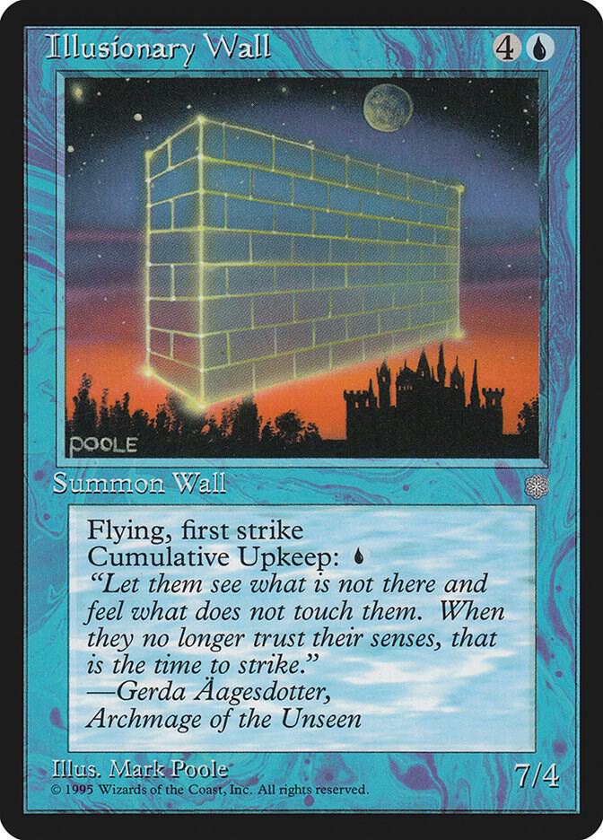 Illusionary Wall - Ice Age - Magic: The Gathering - TCGplayer.com