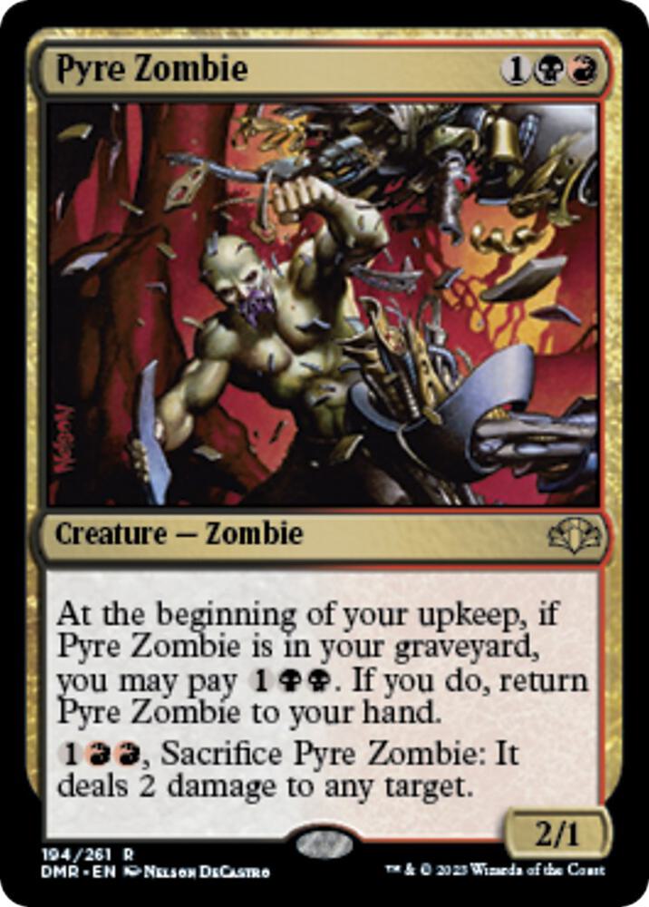 Pyre Zombie - Dominaria Remastered - Magic: The Gathering - TCGplayer.com