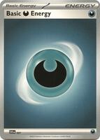 Basic Darkness Energy - 007 - SVE: Scarlet & Violet Energies - Pokemon ...