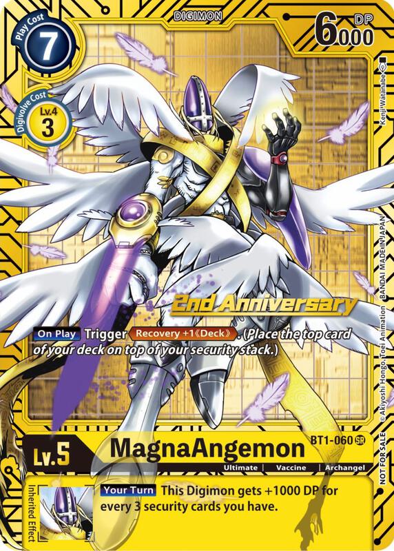MagnaAngemon - BT1-060 (2nd Anniversary Card Set) - Release Special ...