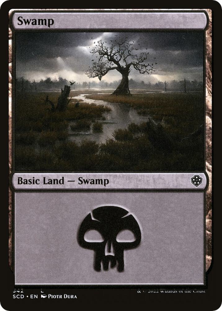 Swamp (342) - Starter Commander Decks - Magic: The Gathering ...