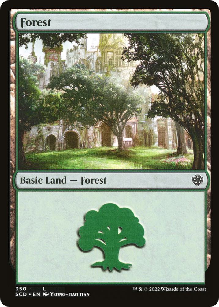 Forest (350) - Starter Commander Decks - Magic: The Gathering ...