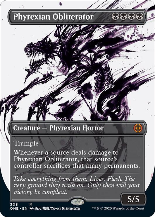 Phyrexian Obliterator (Showcase) - Phyrexia: All Will Be One - Magic: The Gathering - TCGplayer.com