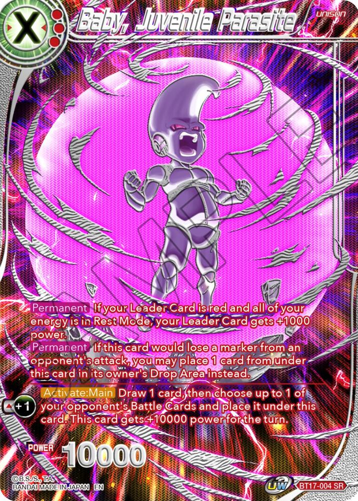 Baby, Juvenile Parasite - Collector's Selection Vol. 3 - Dragon Ball Super: Masters - TCGplayer.com