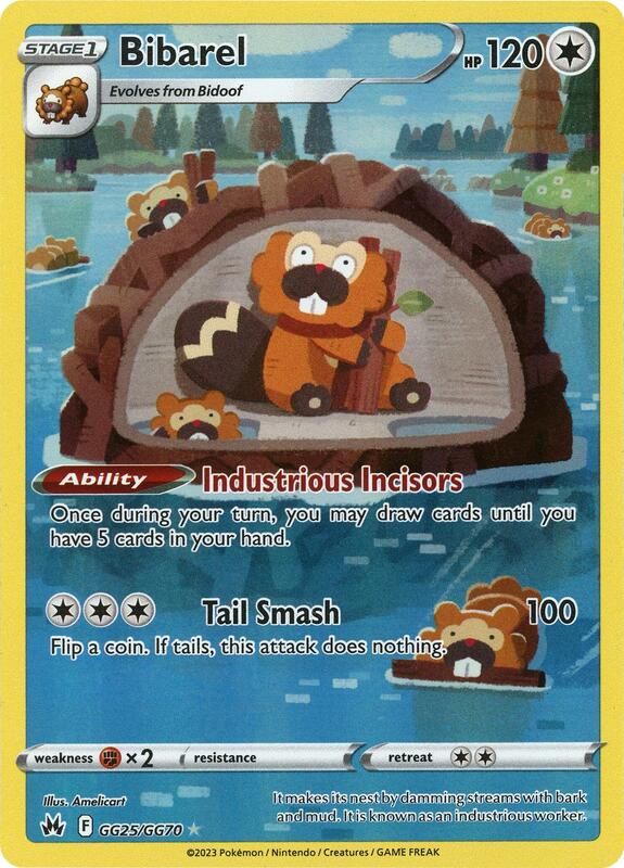 Bidoof - Crown Zenith: Galarian Gallery - Pokemon - TCGplayer.com