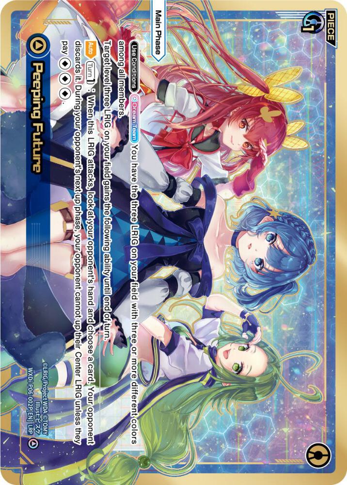 Peeping Future (LRP) - Welcome Back Diva -selector- - WIXOSS - TCGplayer.com