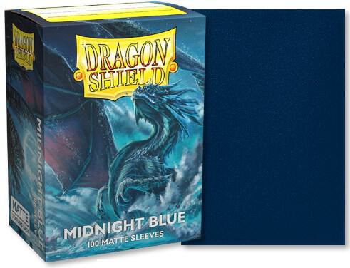 Dragon Shield Matte Standard Sleeves - Midnight Blue (100-Pack ...