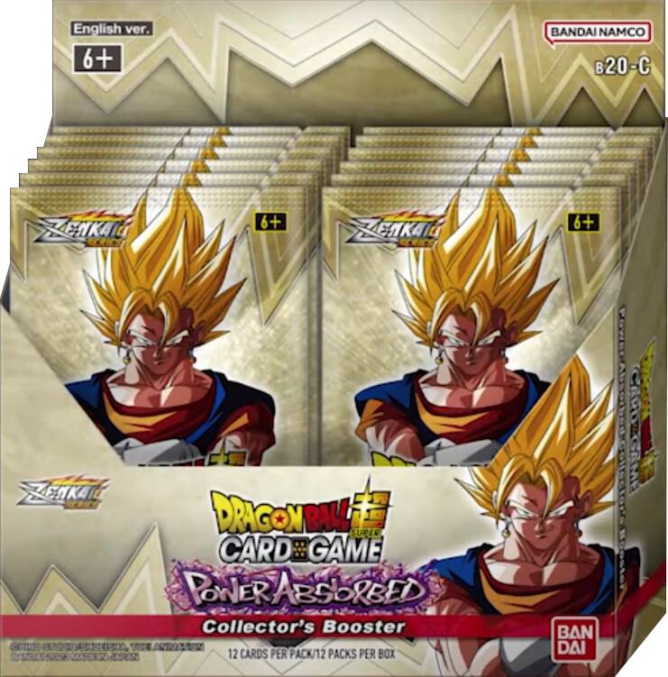 Power Absorbed Collector Booster Box - Power Absorbed - Dragon Ball ...