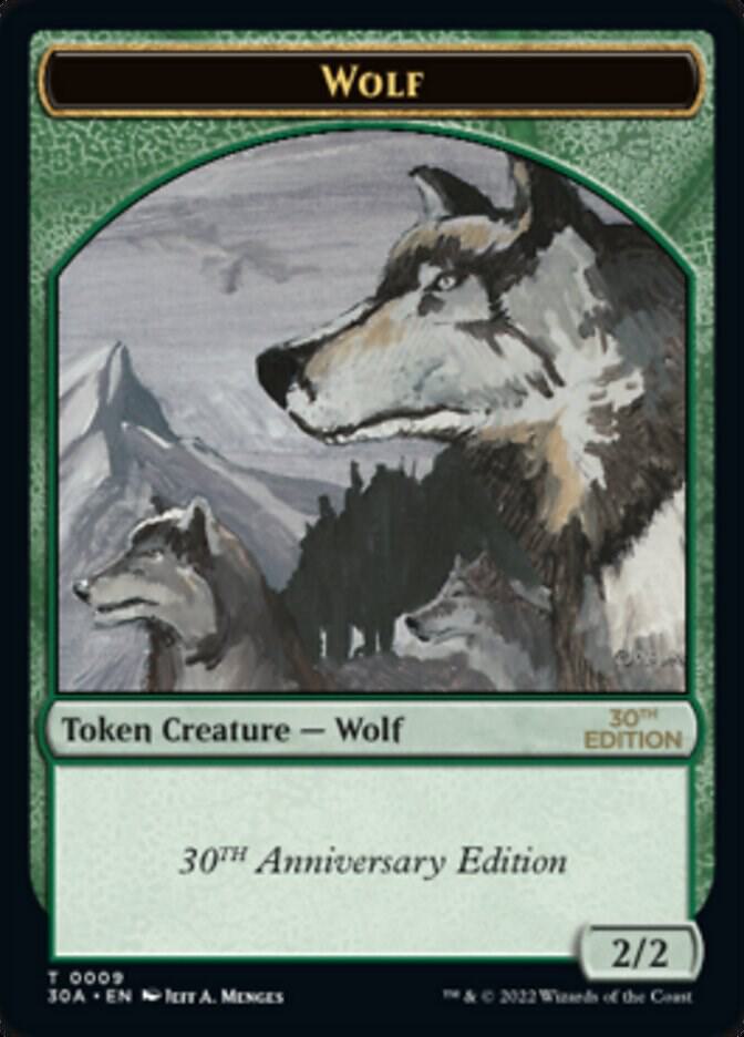 Wolf Token - 30th Anniversary Edition - Magic: The Gathering - TCGplayer.com