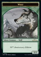 Wolf Token - 30th Anniversary Edition - Magic: The Gathering ...