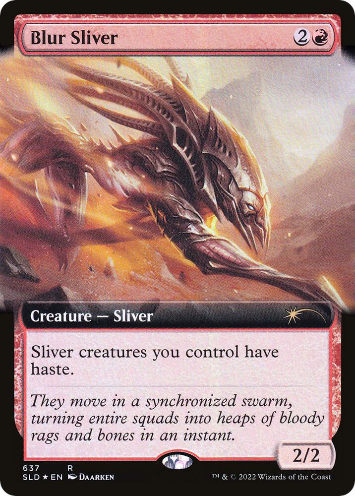 Blur Sliver (Extended Art) - Secret Lair Drop Series - Magic: The ...