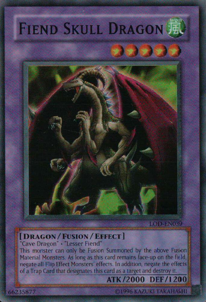 Fiend Skull Dragon - Legacy of Darkness (Worldwide English) - YuGiOh ...