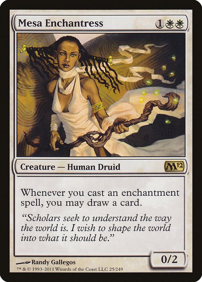 Mesa Enchantress - Magic 2012 (M12) - Magic: The Gathering - TCGplayer.com